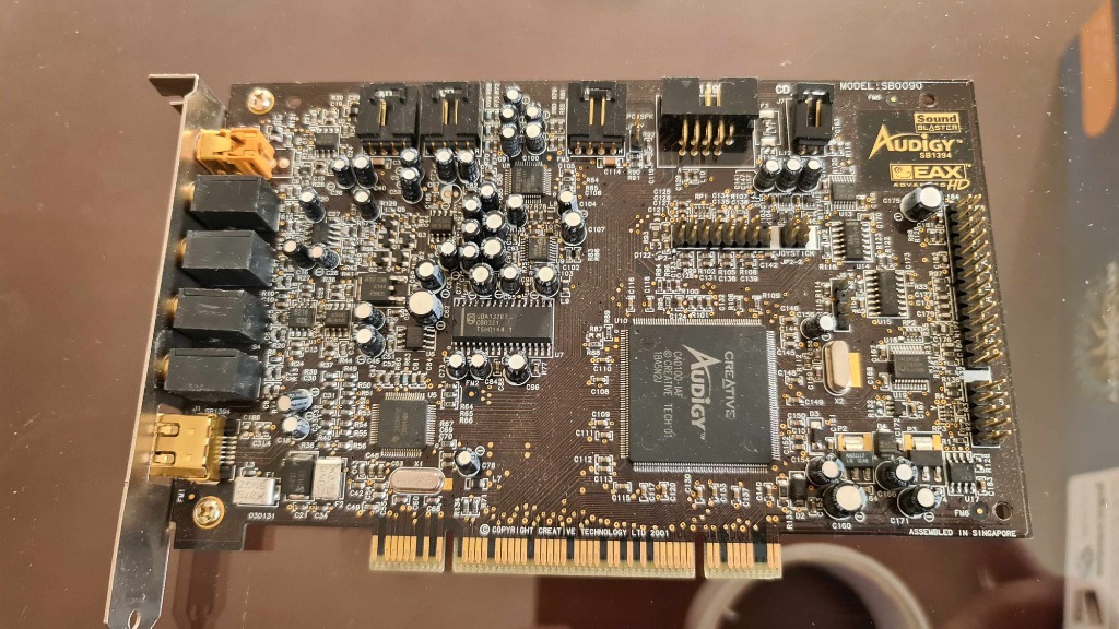 Sound Blaster Audigy sb1394 EAX Advanced HD | Warszawa | Kup teraz na ...