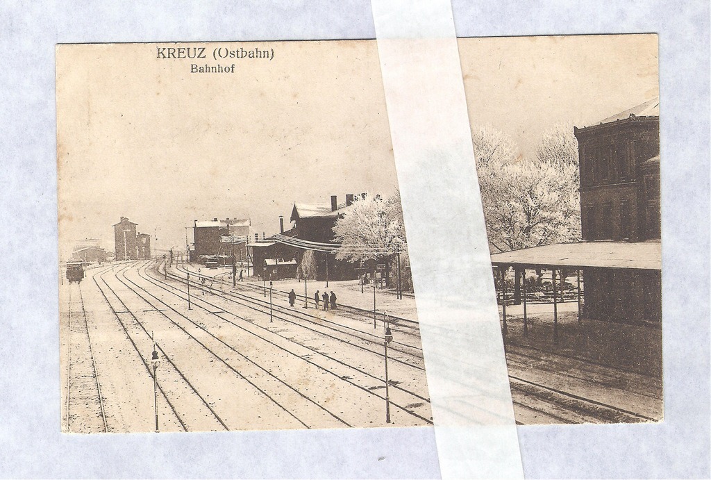 KRZYŻ DWORZEC BUDYNKI KOLEJ ZIMA ok.1915 - 4620 | Zawidów | Licytacja ... KRZYŻ DWORZEC BUDYNKI KOLEJ ZIMA ok.1915 - 4620 | Zawidów | Licytacja ...