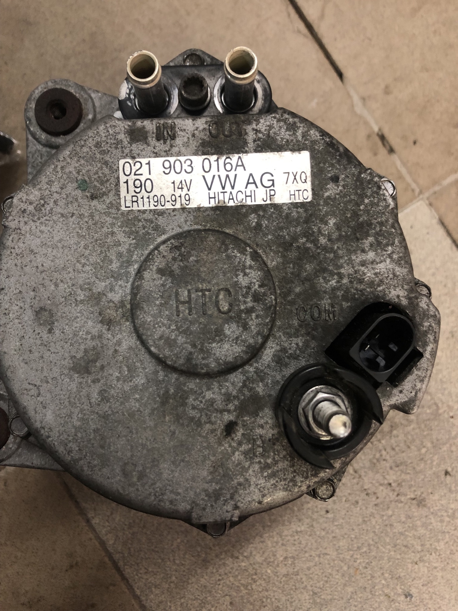 Alternator 021903016A VW AUDI PORSCHE | Warszawa | Kup teraz na Allegro ...