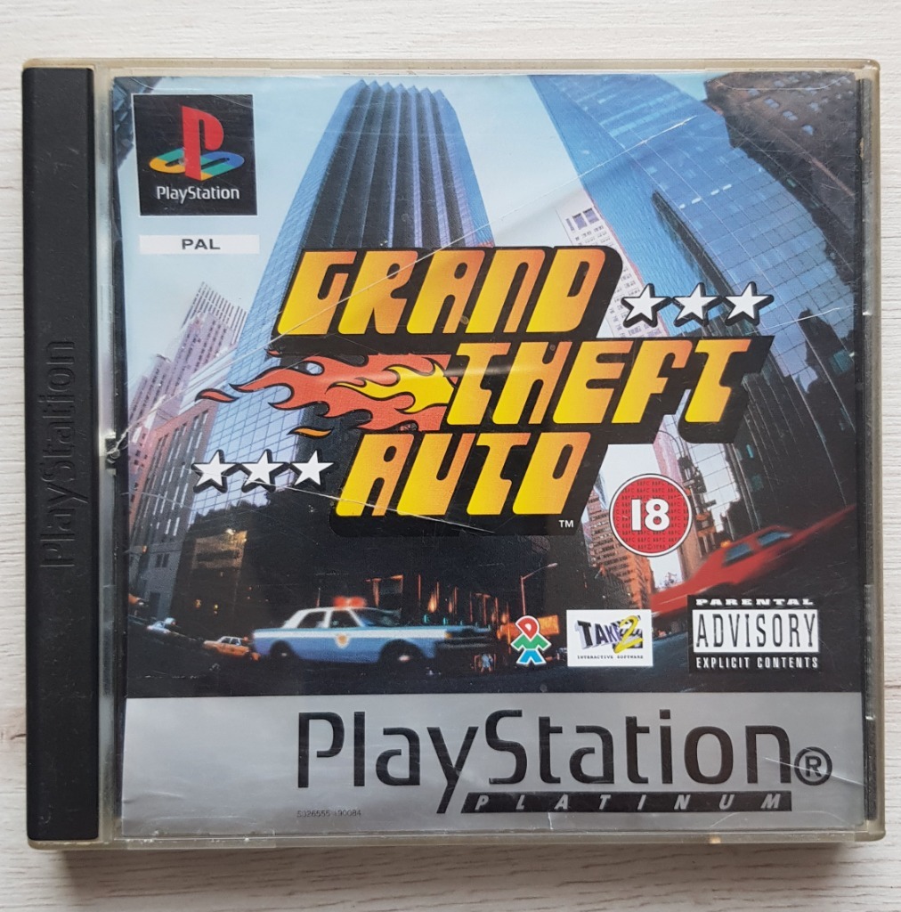 Grand Theft Auto - GTA - PSX - PAL - ANG - stan DB+ | Głowno | Kup ...
