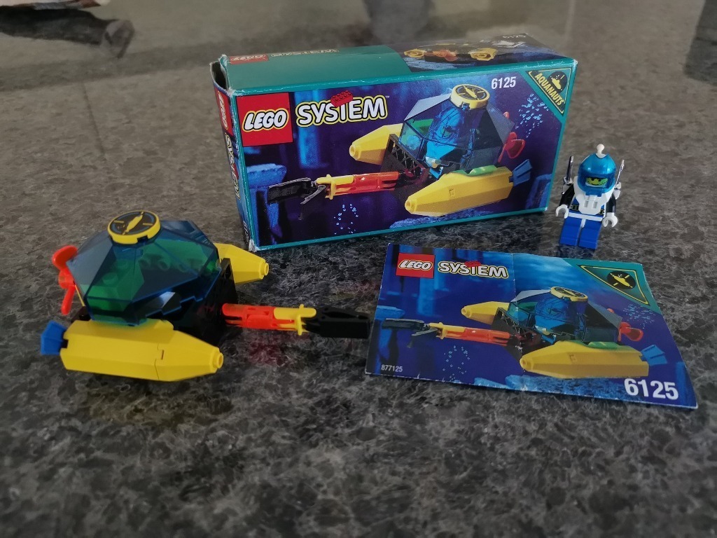 LEGO 6125 Sea Sprint 9 Aquanauts Aquazone BOX | Gdańsk | Licytacja na ...