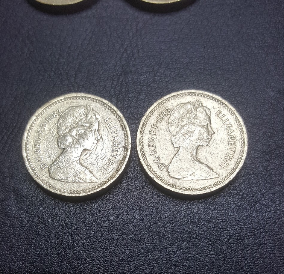 2 monety Jeden funt/One pound 1983 Elizabeth II | Gdynia | Ogłoszenie ... 2 monety Jeden funt/One pound 1983 Elizabeth II | Gdynia | Ogłoszenie ...