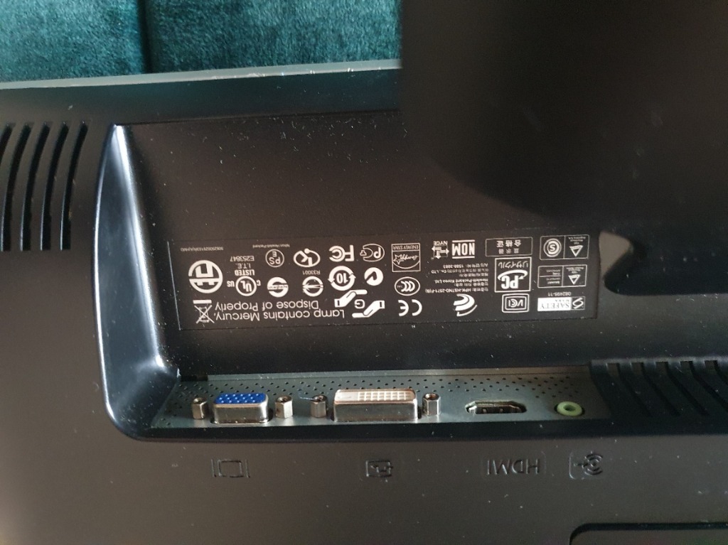 Monitor HP 2159m 21.5" Diagonal Full HD LCD | Bytom | Kup teraz na ...