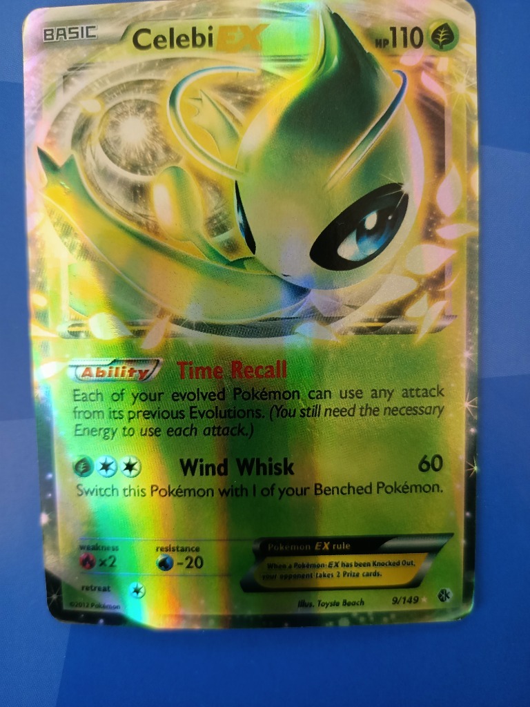 Celebi EX karta pokemon 9/149 | Przeźmierowo | Kup teraz na Allegro ...