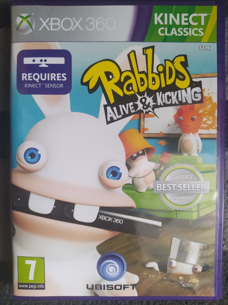 Rabbids Alive & Kicking Xbox 360 Kinect | Kraków | Kup teraz na Allegro ...