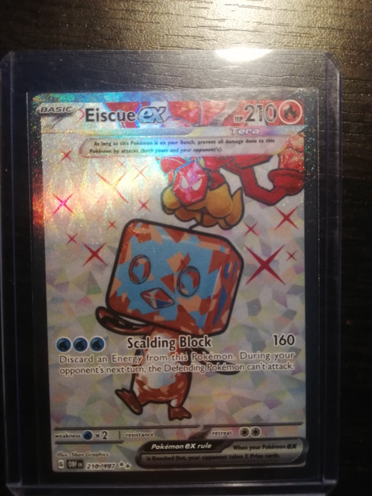 KARTA POKEMON EISCUE EX OBF 210 | Kraków | Kup teraz na Allegro Lokalnie