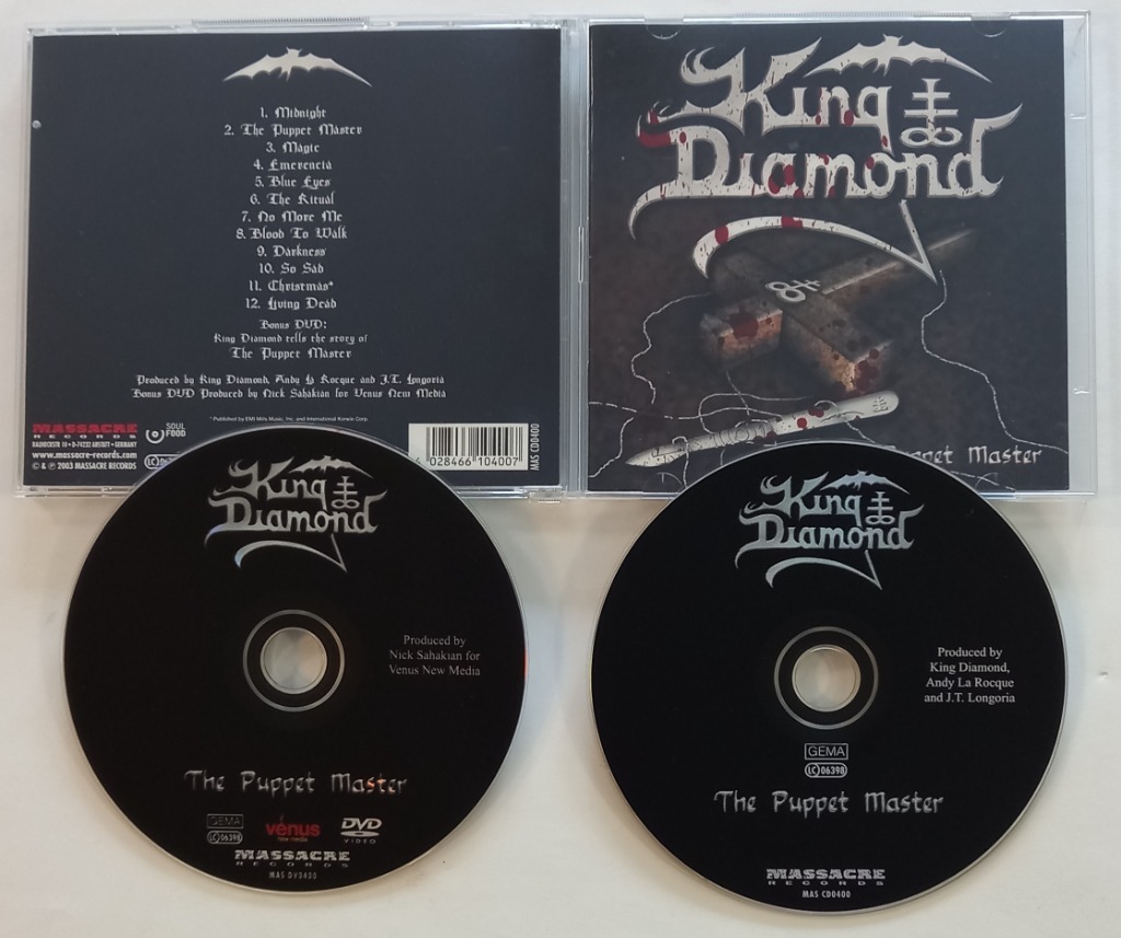 KING DIAMOND - THE PUPPET MASTER / CD + DVD, 2003 | Wrocław | Licytacja ...