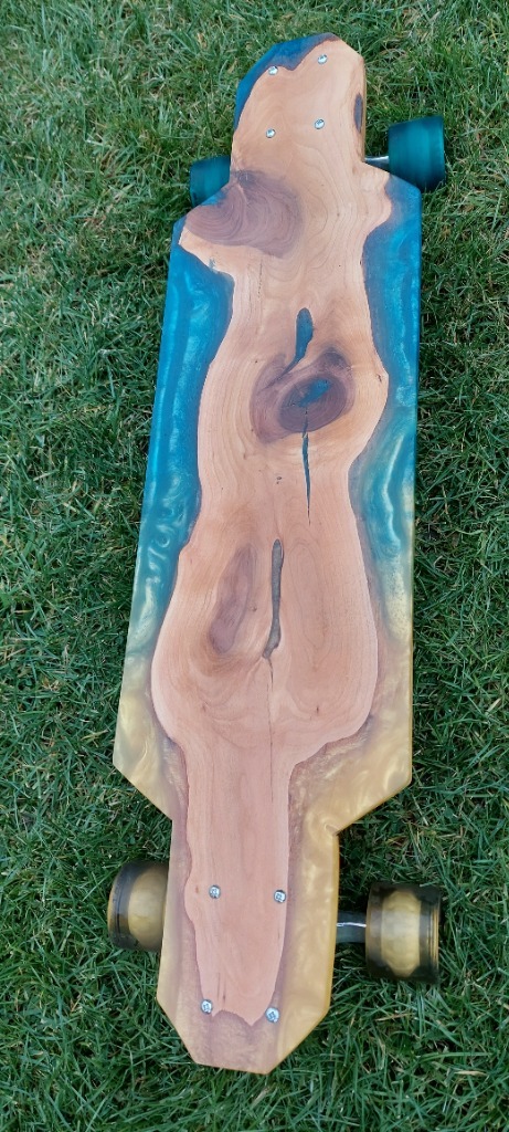 deskorolka z żywicy longboard epoxy skateboard | Warszawa | Kup teraz ...