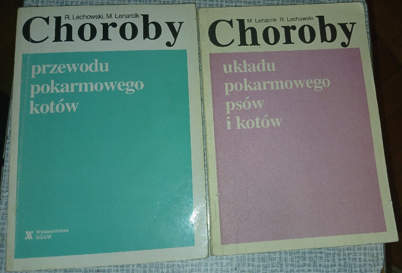 Choroby układu pokarmowego psów i kotów, przewodu pok. kotów + gratisy | Warszawa | Kup teraz na ...