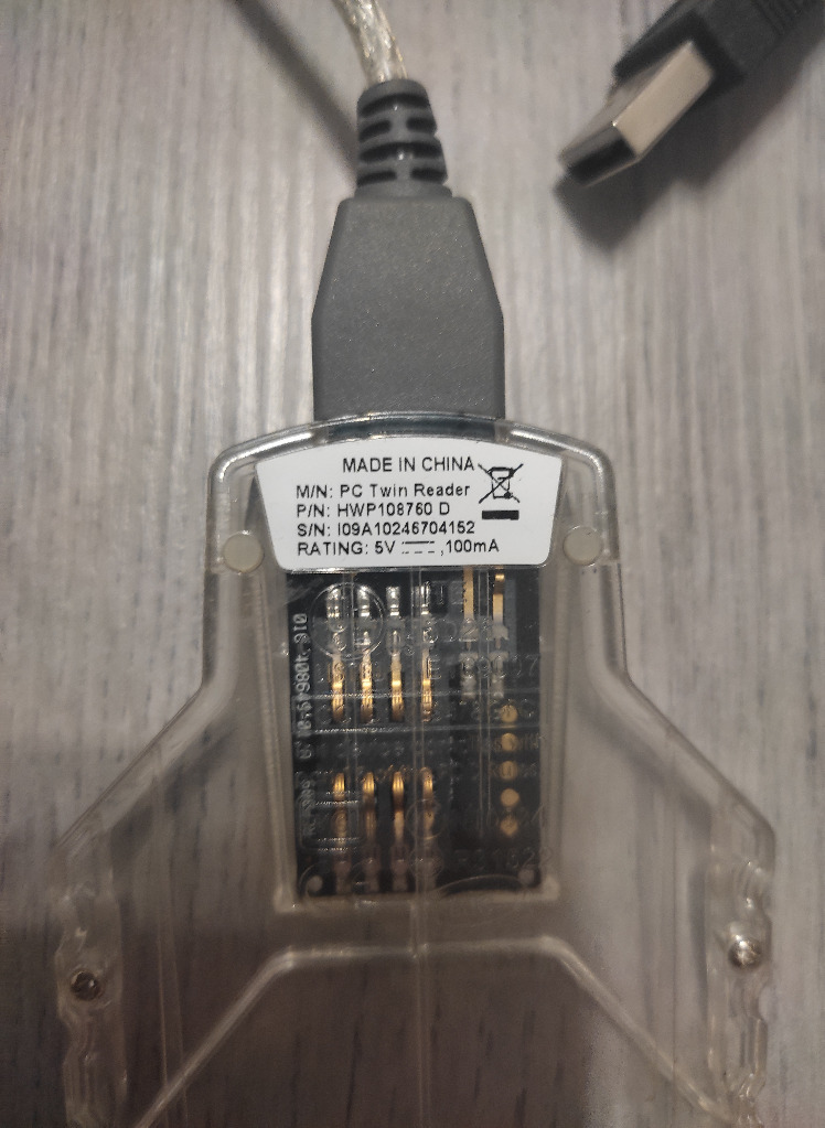 Czytnik kart chipowych PC TWIN READER HWP108760 D | Olsztyn | Kup teraz ...