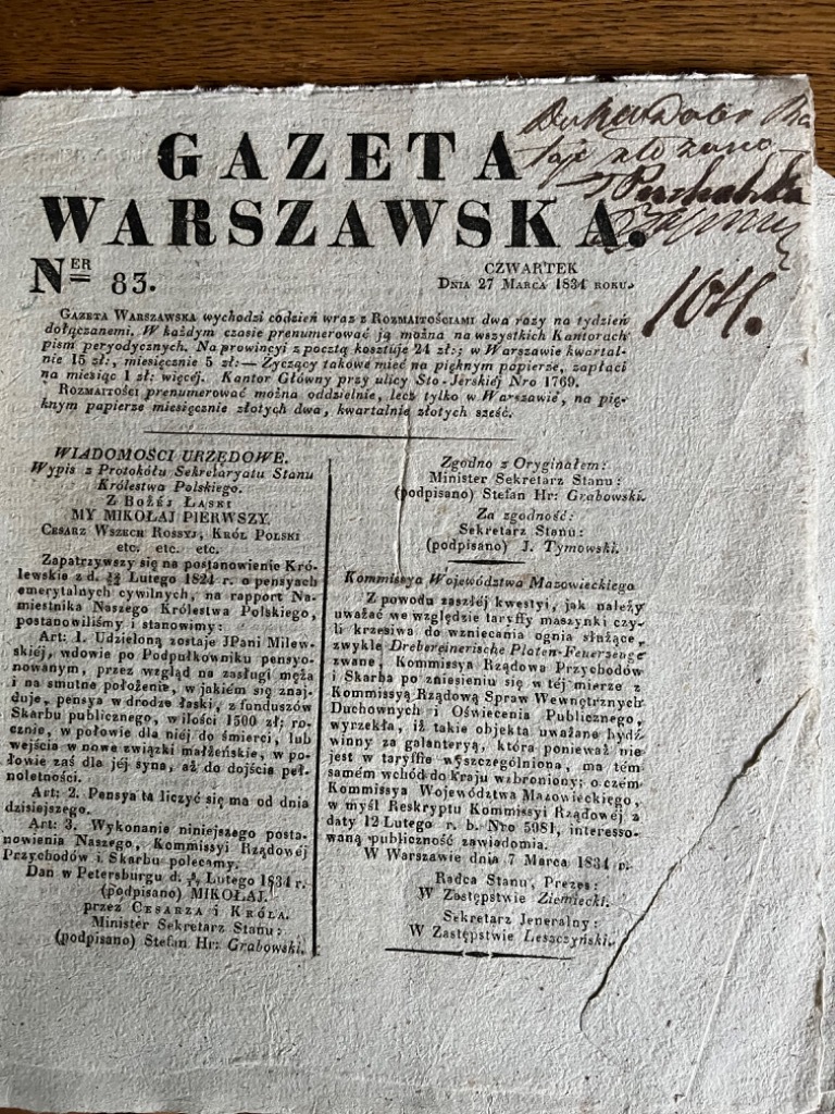 Gazeta Warszawska | września | Kup teraz na Allegro Lokalnie