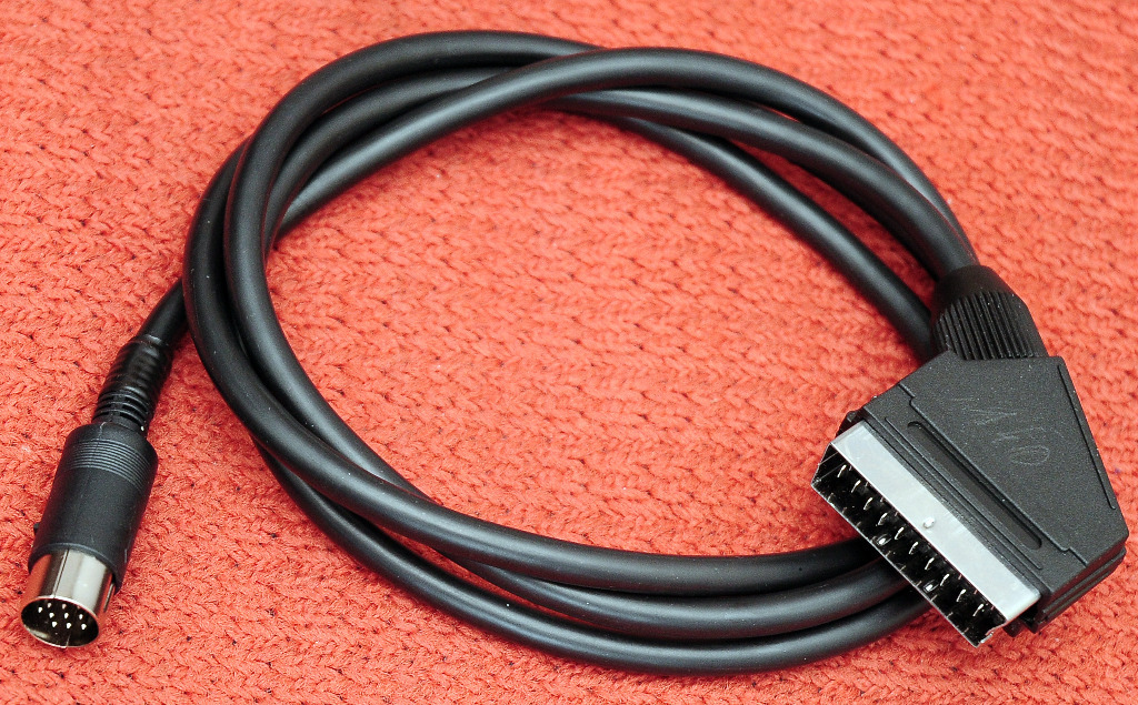 Kabel Euro Scart Atari STF TV | Oświęcim | Kup teraz na Allegro Lokalnie