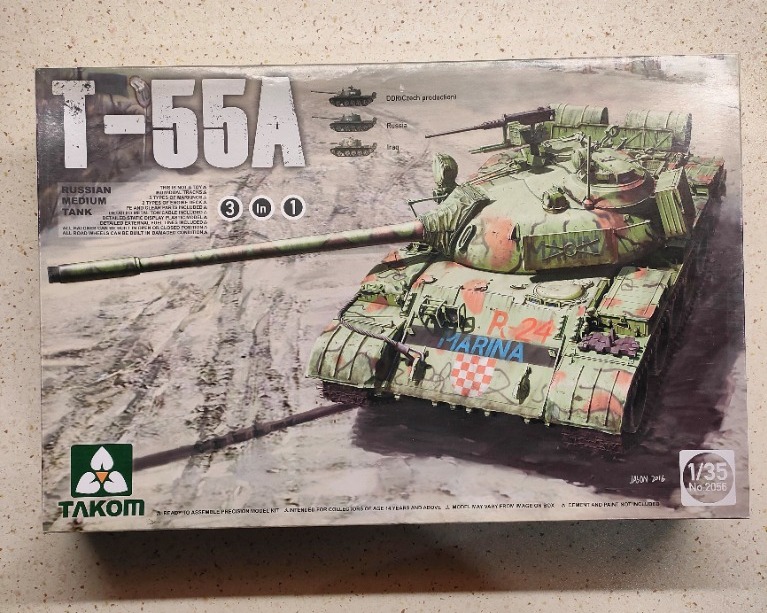 Takom 2056 Ruan Medium Tank T55A 1 35 | Jasienica | Kup teraz na ...