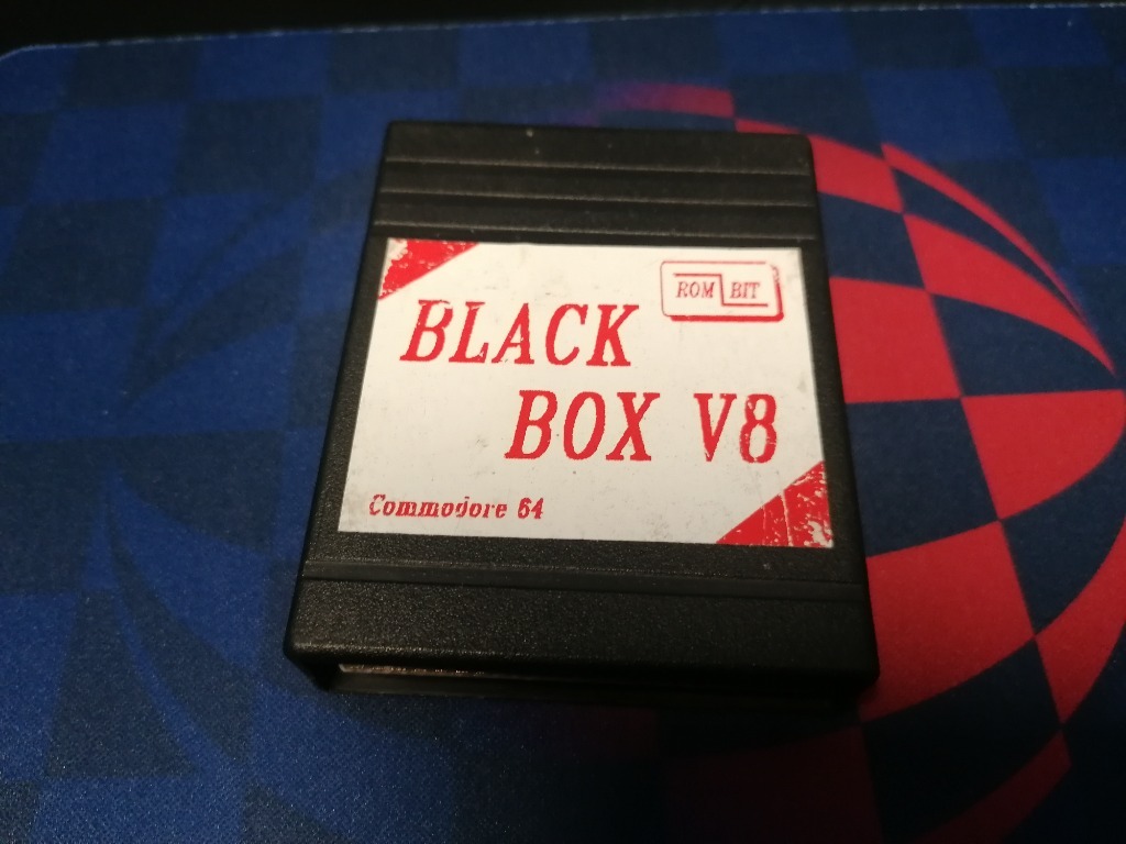 black box v8 v.8 rombit rom-bit commodore 64 128 | Łubiana | Kup teraz ...