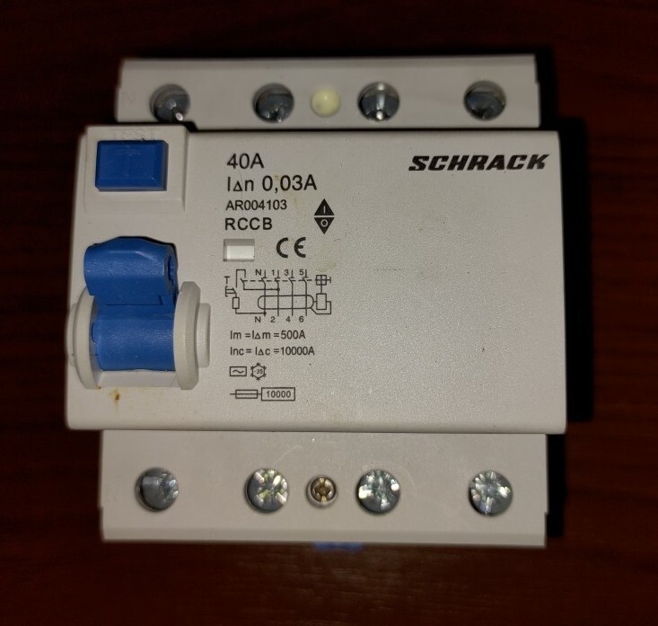 Wyłącznik cowoprądowy Schrack 40A | Tarnowo Podgórne | Ogłoszenie na ...