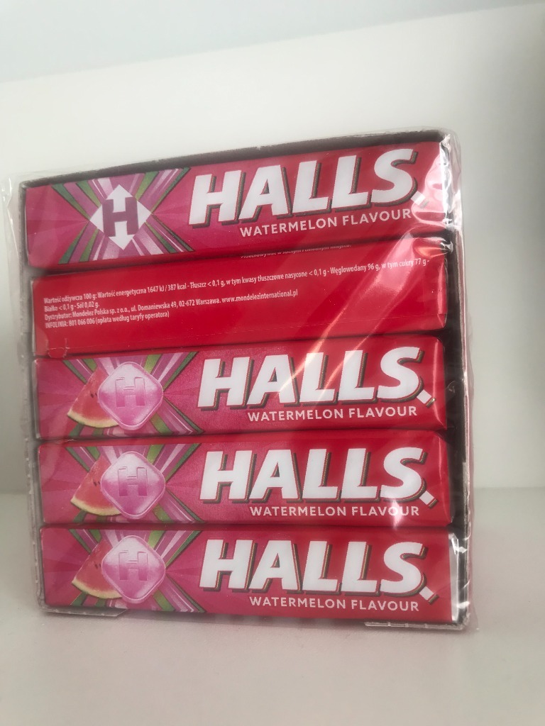DROPS HALLS WATERMELON FLAVOUR 33,5G * 20/MONDELEZ | Wrocław | Kup ...