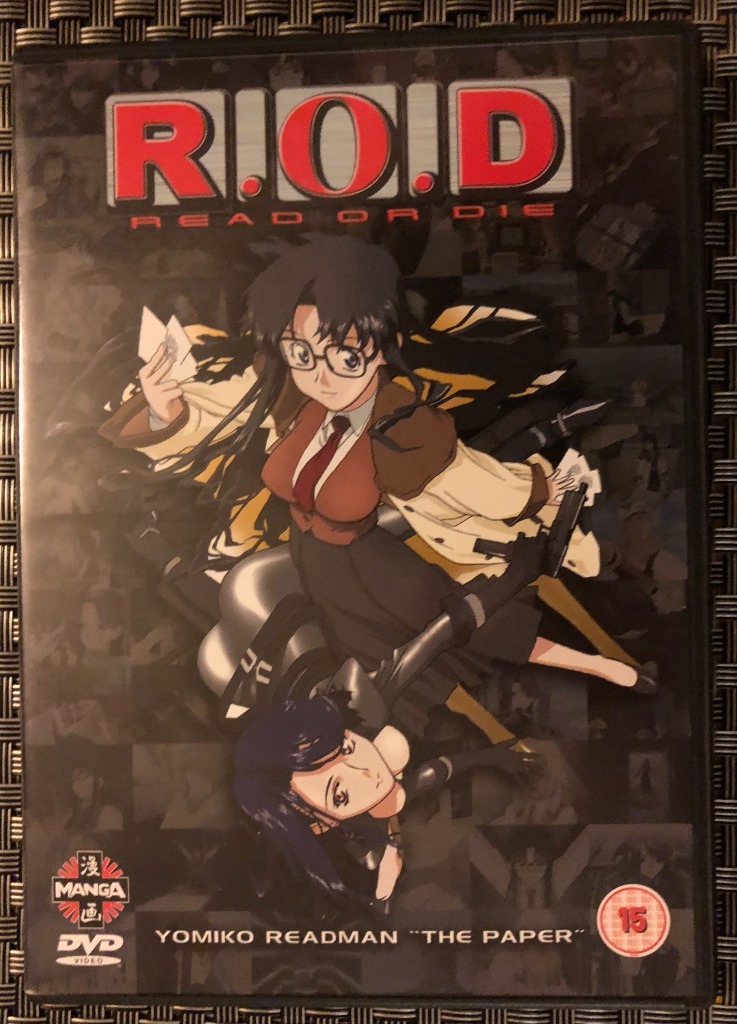 R.O.D Read or Die MANGA DVD | Bramki - Błonie | Kup teraz na Allegro ...