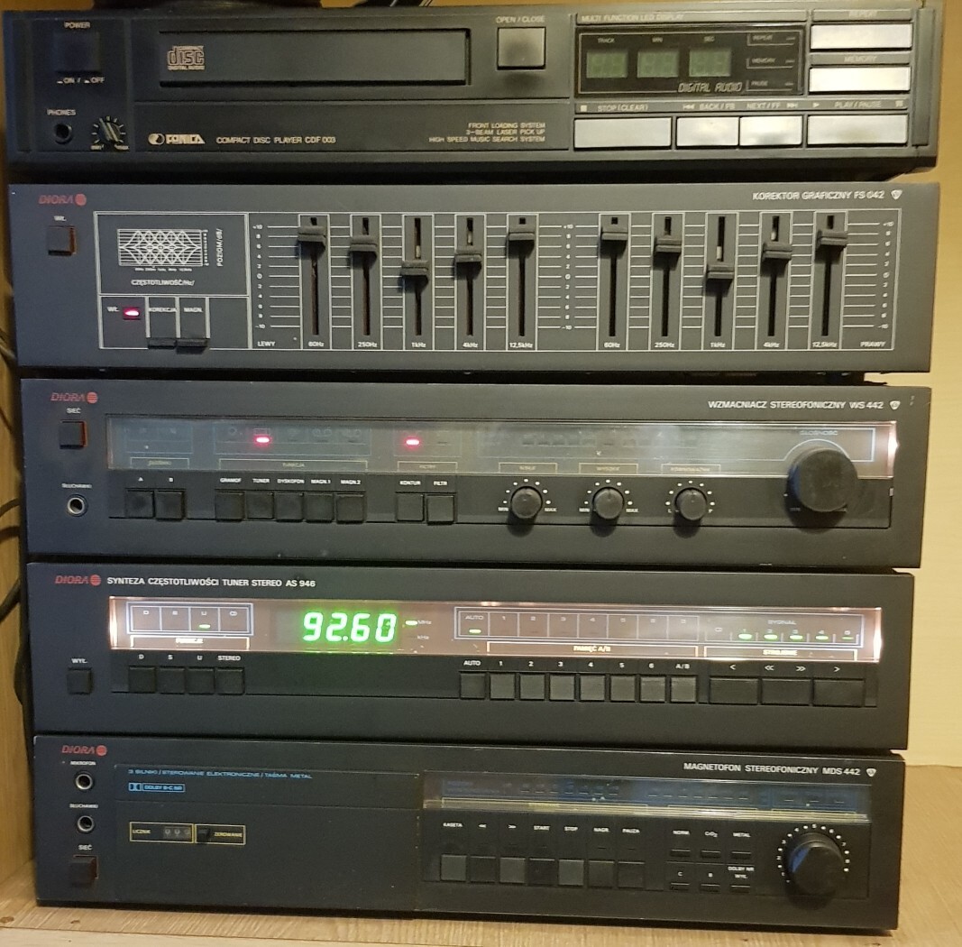 Wieża Unitra Diora Ssl - Niska cena na Allegro.pl