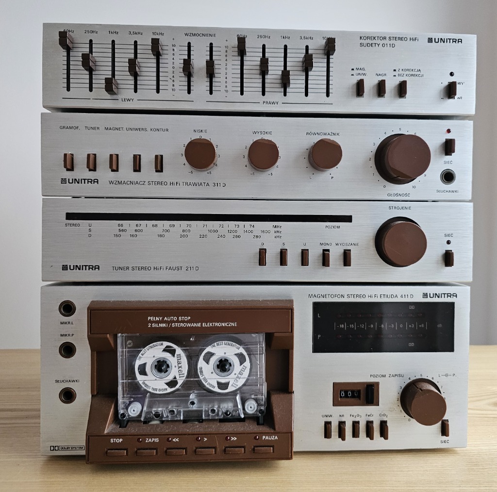 Mini Wieza Unitra - Niska cena na Allegro.pl