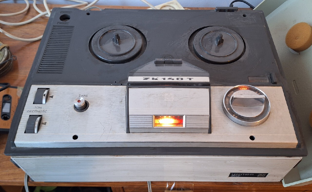 Unitra ZK 140T Magnetofon szpulowy PRL | Lublin | Kup teraz na Allegro ...