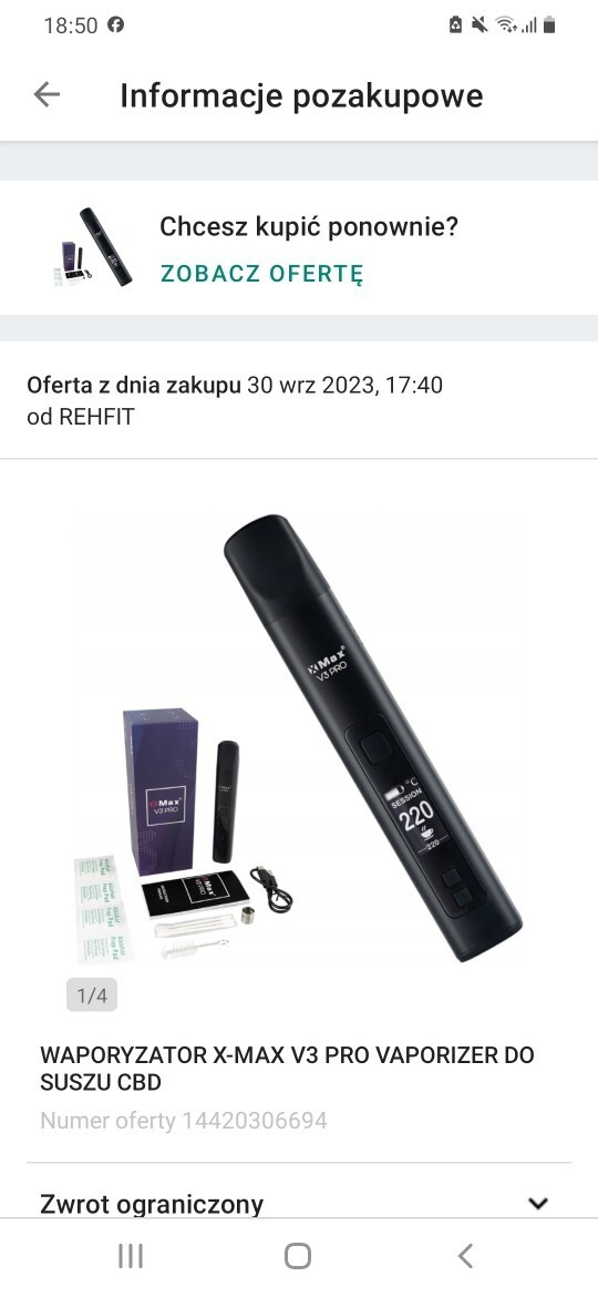 Waporyzator vmax v3 pro | Radom | Ogłoszenie na Allegro Lokalnie