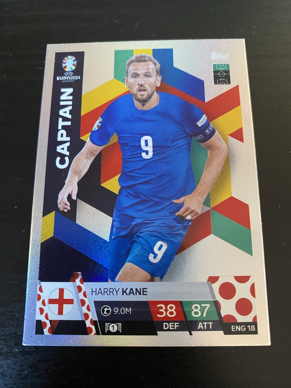 Topps EURO 2024 CAPTAIN Kane ENG 18 | Ząbki | Kup teraz na Allegro Lokalnie