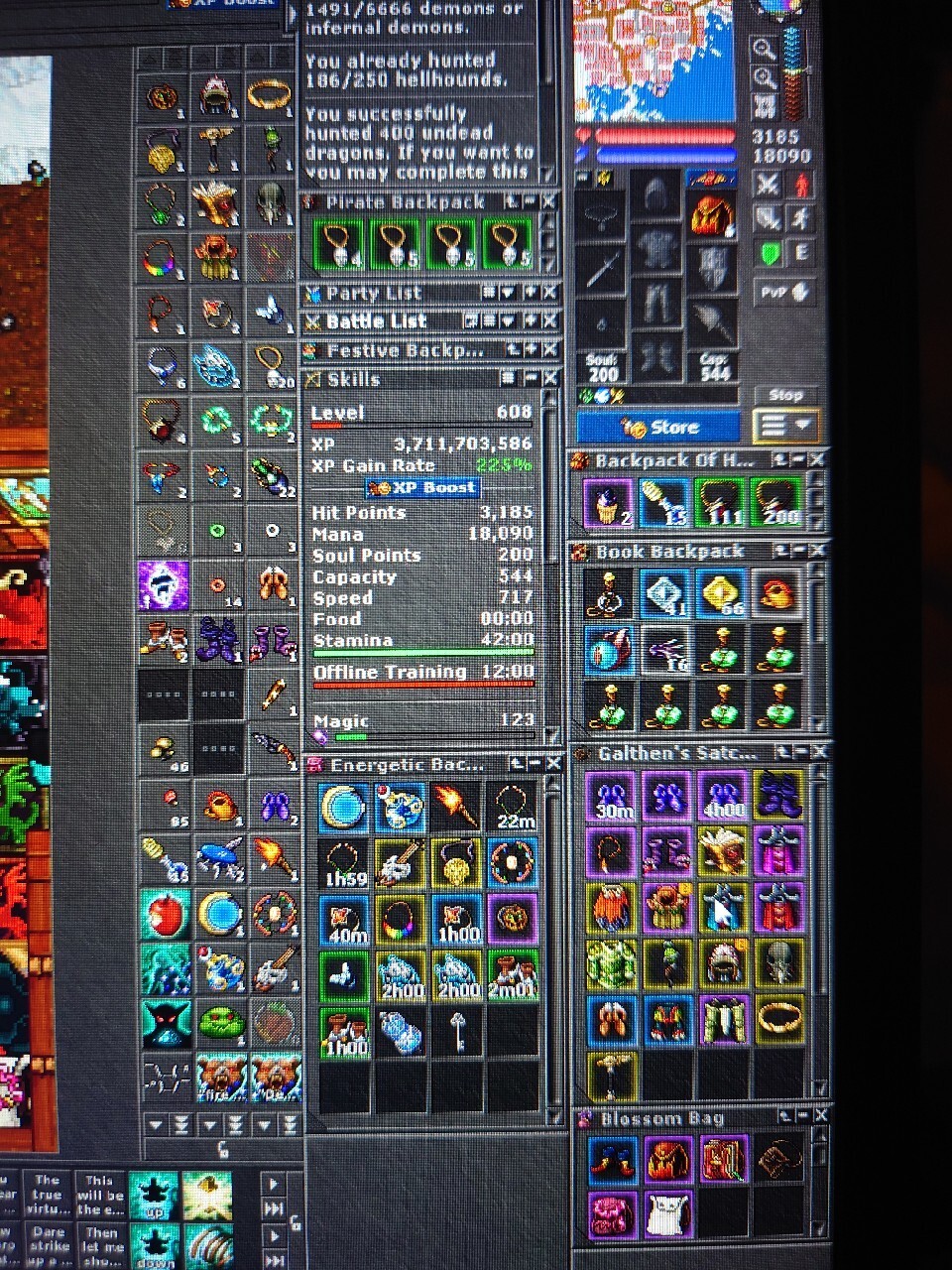 Tibia Druid 609 lvl konto 15% Loyality 121 mlvl | Pniewy | Kup teraz na ...