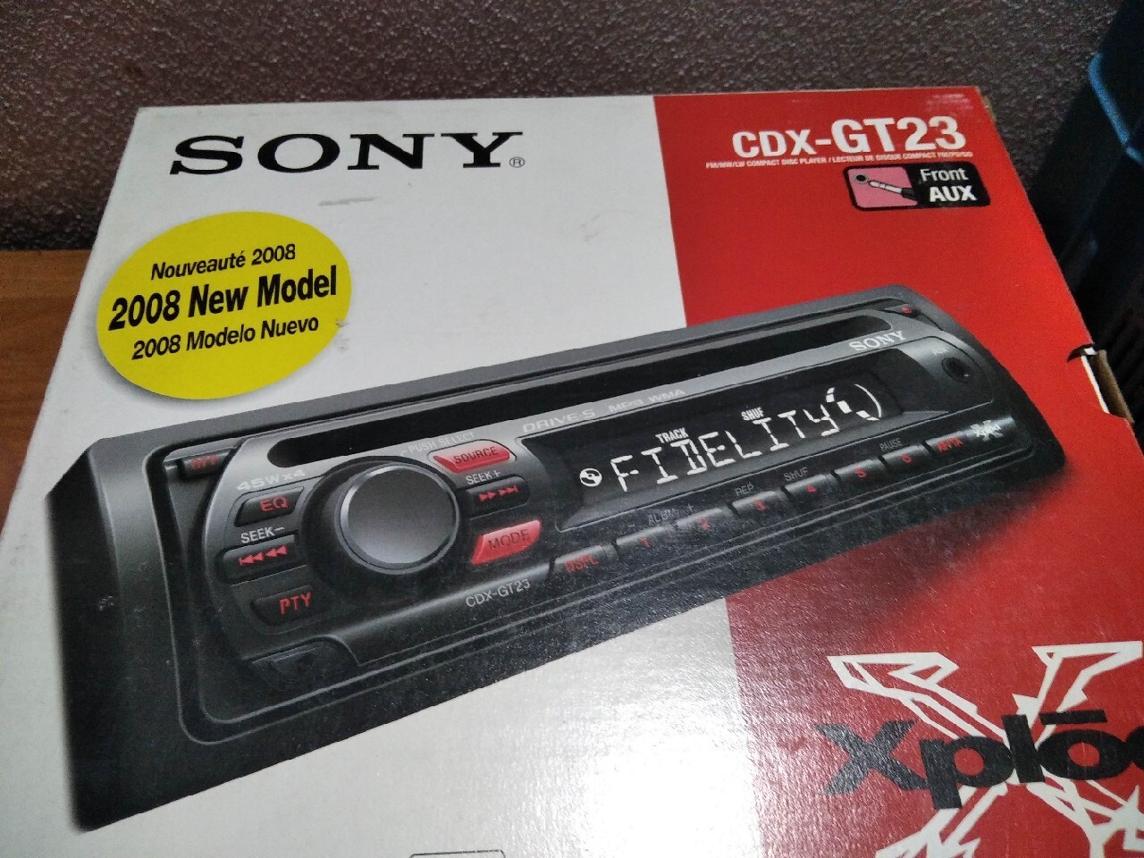 Radio CD samochodowe SONY CDX GT 23 | Nysa | Kup teraz na Allegro Lokalnie
