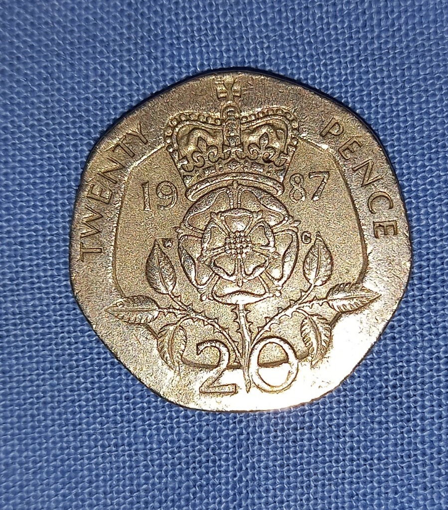 Twenty pence 1987 | Alwernia | Kup teraz na Allegro Lokalnie