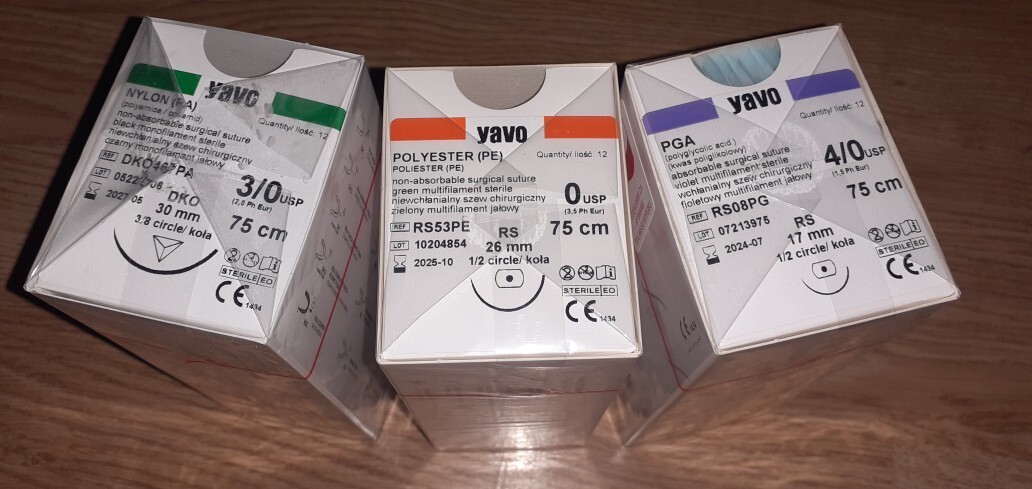 Szwy chirurgiczne Yavo | Poznań | Kup teraz na Allegro Lokalnie