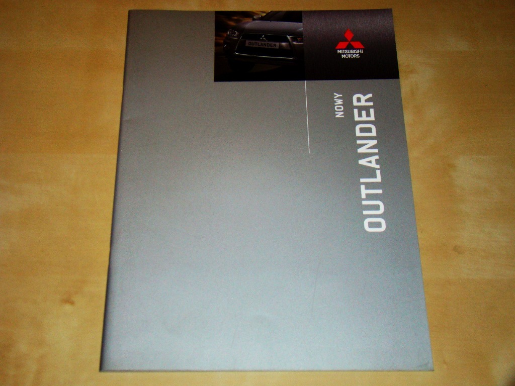 Prospekt Mitsubishi Outlander 2010 j.polski ! | Częstochowa | Licytacja na Allegro Lokalnie