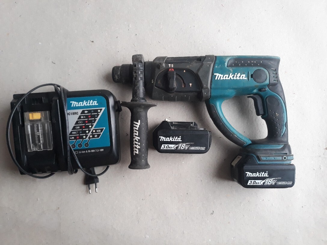 Młotowiertarka akumulatorowa Makita DHR 202 18 V | Kamień | Kup teraz ...