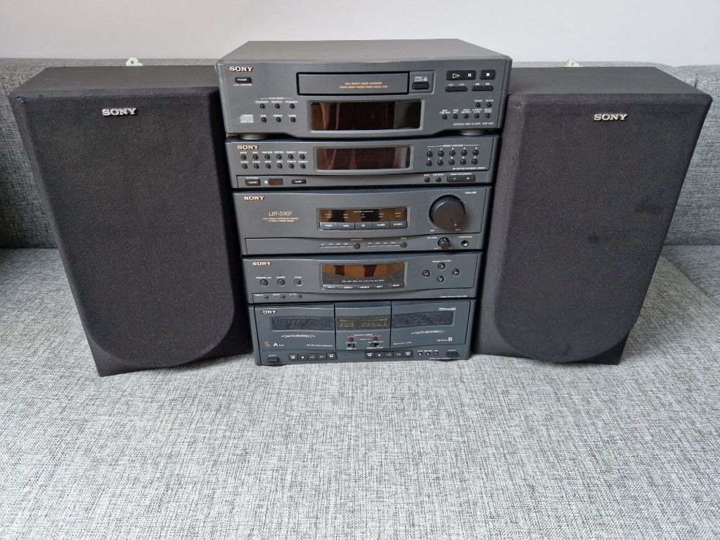 Wieża Sony LBT D307 z Głośnikami 1993 r SPRAWNA | Dopiewo | Kup teraz ...