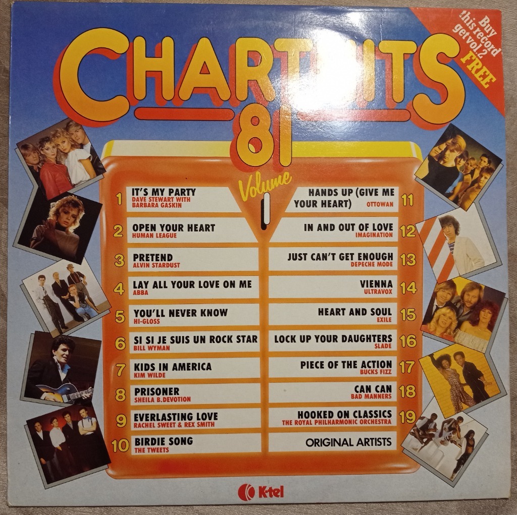 Various – Chart Hits 81 Vol. 1&2 UK EX- 2xLP | Bydgoszcz | Kup teraz na ...