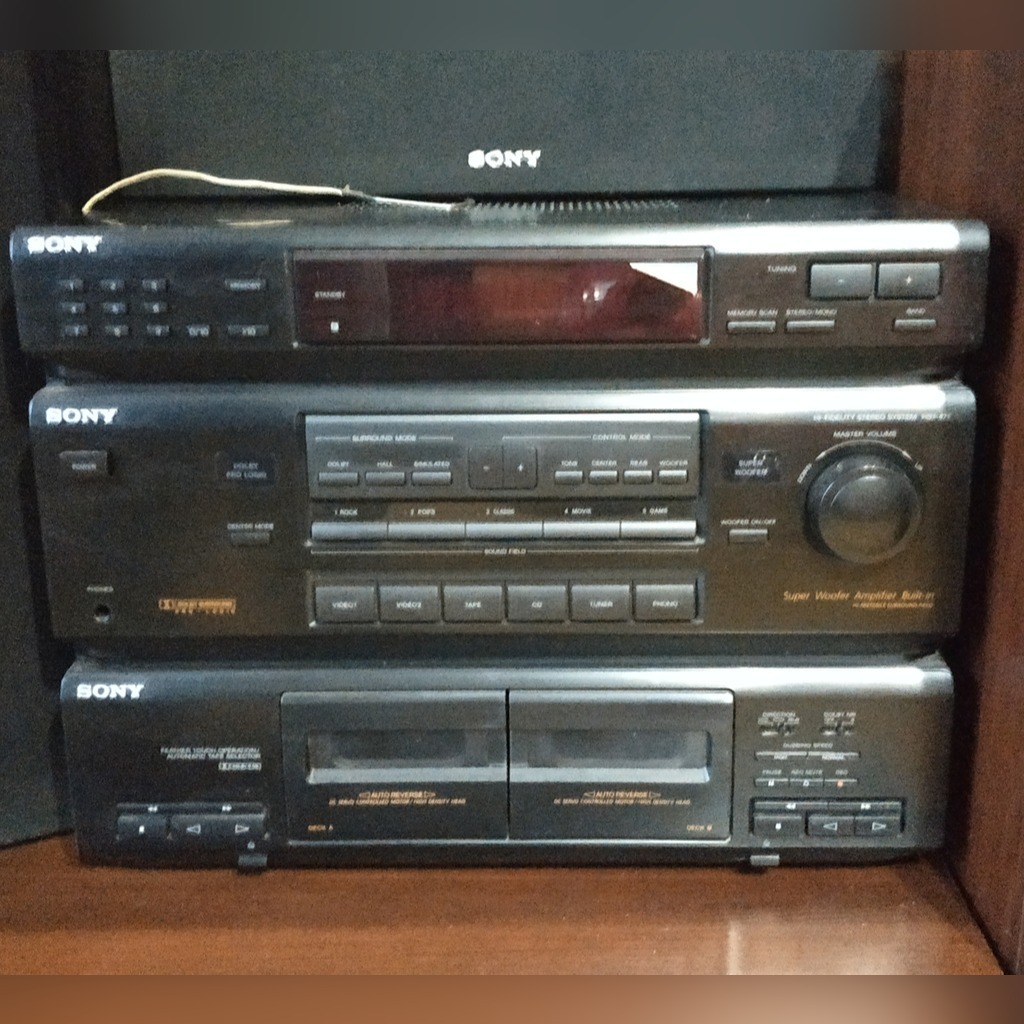 Sony Hi-fidelity Stereo System HST-471 Cassette Deck,, 59% OFF