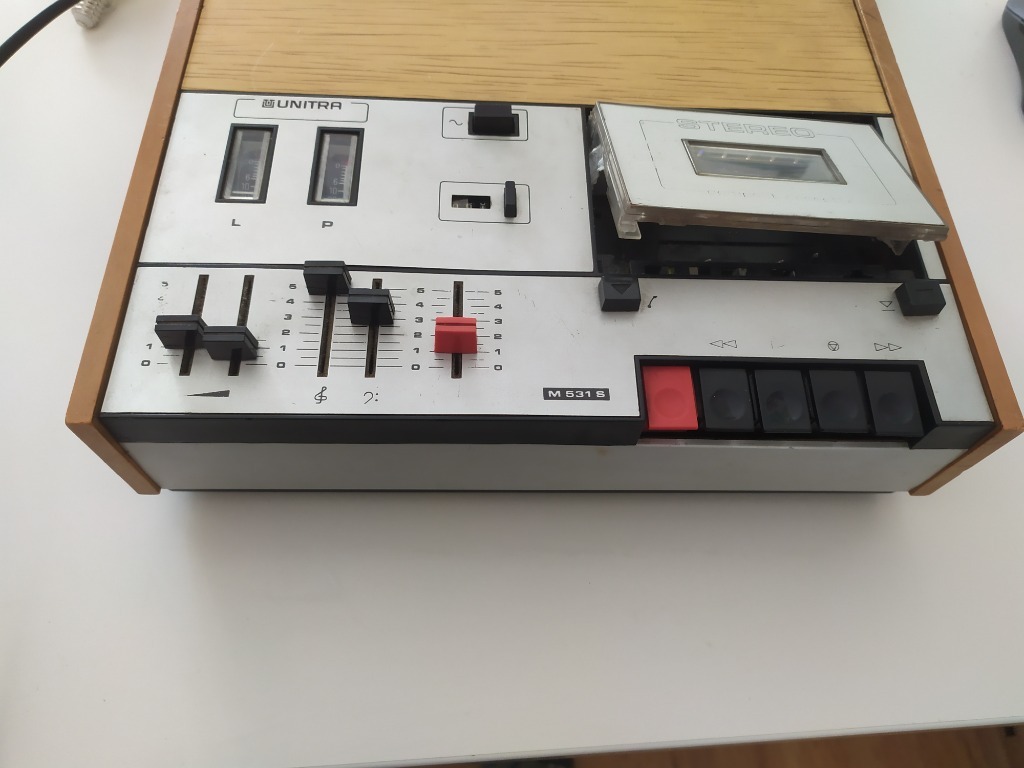 UNITRA M 531 S magnetofon PRL | Świdnica | Licytacja na Allegro Lokalnie