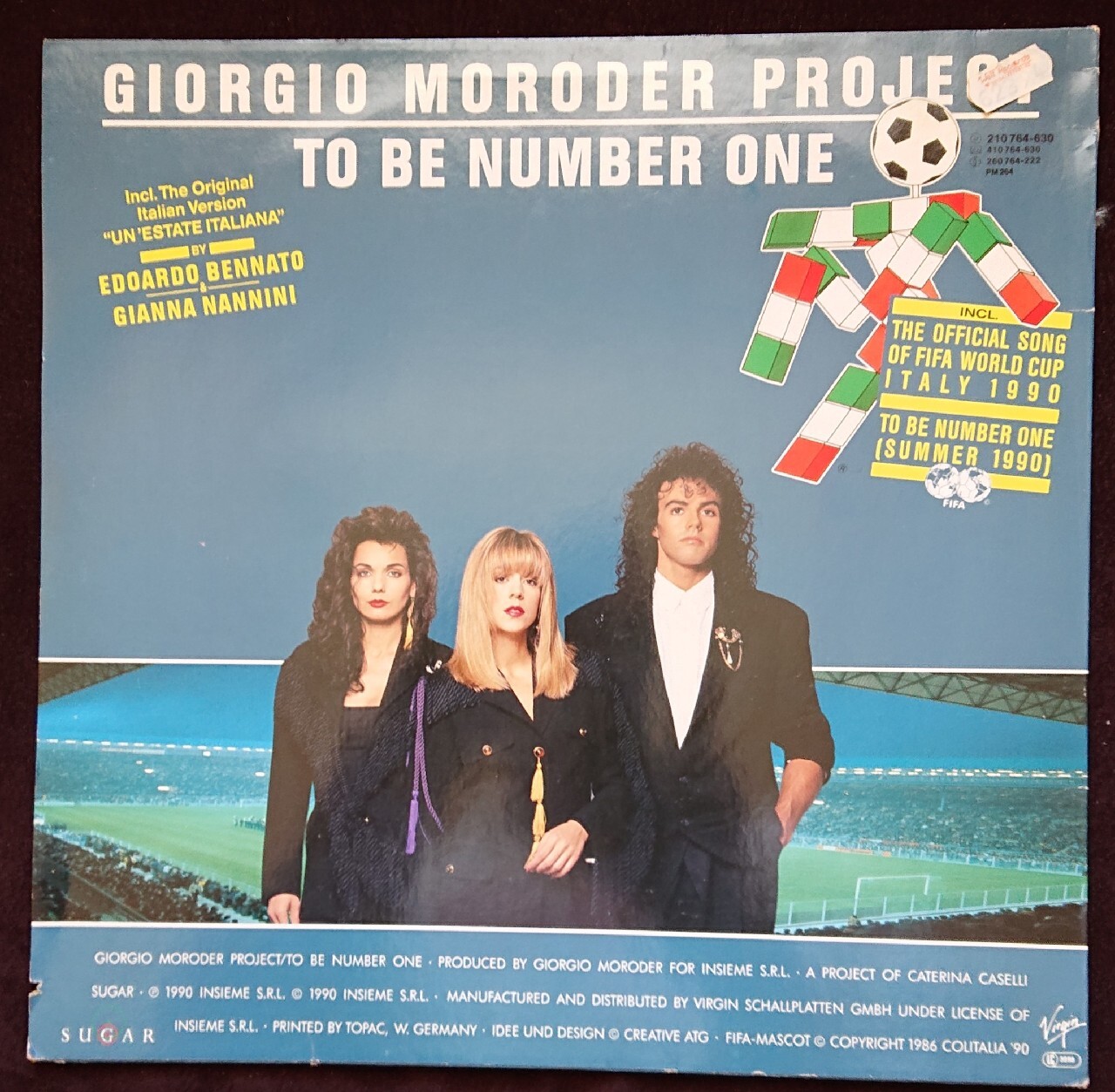 Giorgio Moroder Project - To Be Number One EX ! | Drezdenko | Kup teraz ...