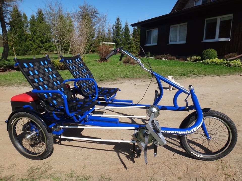 Rower tandem poziomy trójkołowy Rehabilitacyjny. | Bialystok ...