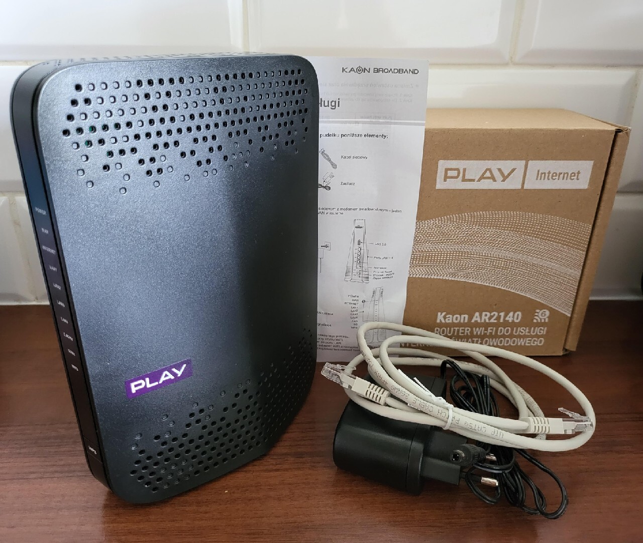 Kaon 2140 router wifi 6 ax5400 USB 3.0 5G gigabit | Osiny | Kup teraz ...