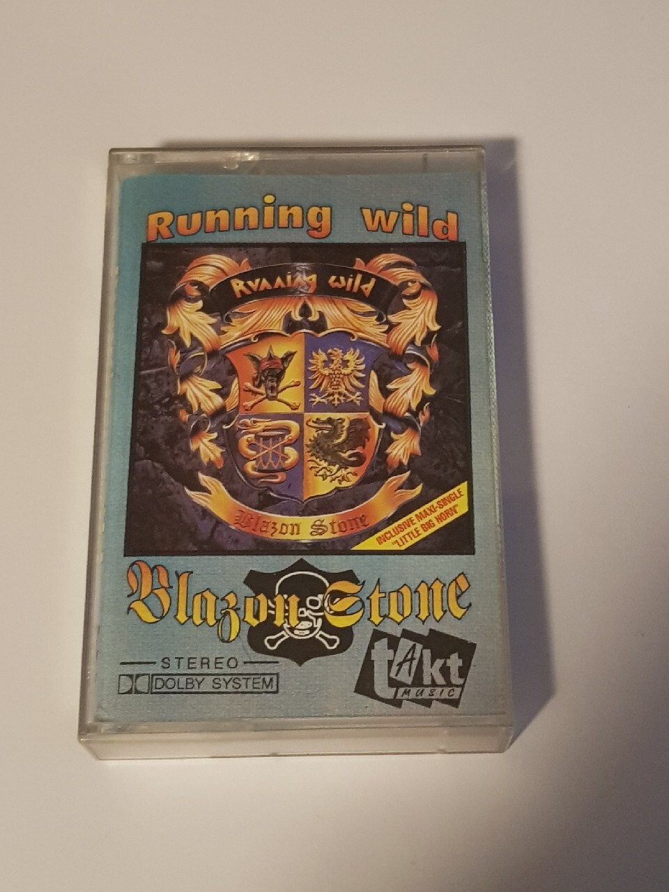 Kaseta magnetofonowa Running Wild Dragon Stone | Konstancin Jeziorna | Kup teraz na Allegro Lokalnie