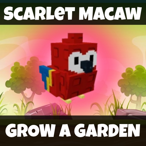 Scarlet Macaw Pet | Grow A Garden - Roblox | Człuchów | Kup teraz na ...
