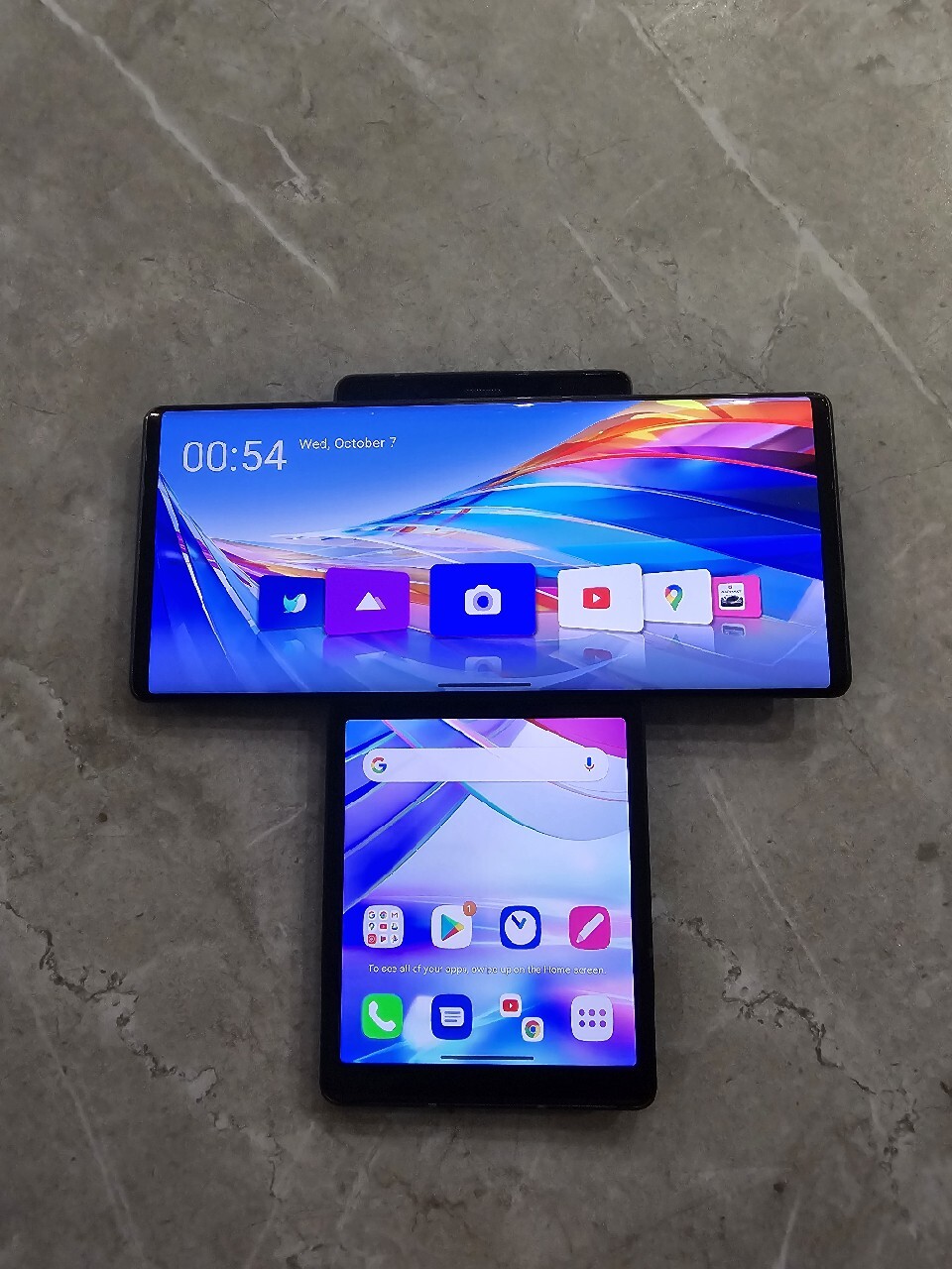 Lg wing czarny jak nowy 128gb aurora grey | Gdańsk | Kup teraz na ...