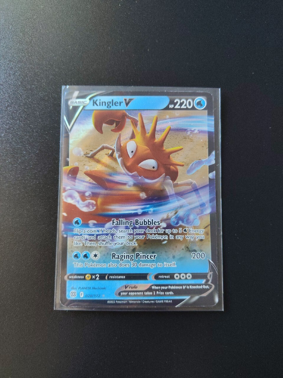 Karta Pokemon Kingler V | Żory | Kup teraz na Allegro Lokalnie