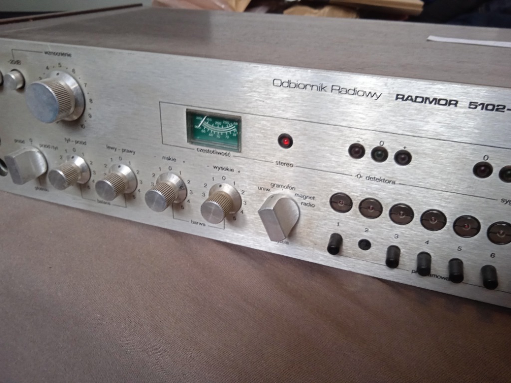 Radio Amplituner Radmor 5102 TE Stereo HiFi | Pruszcz Gdański | Kup ...