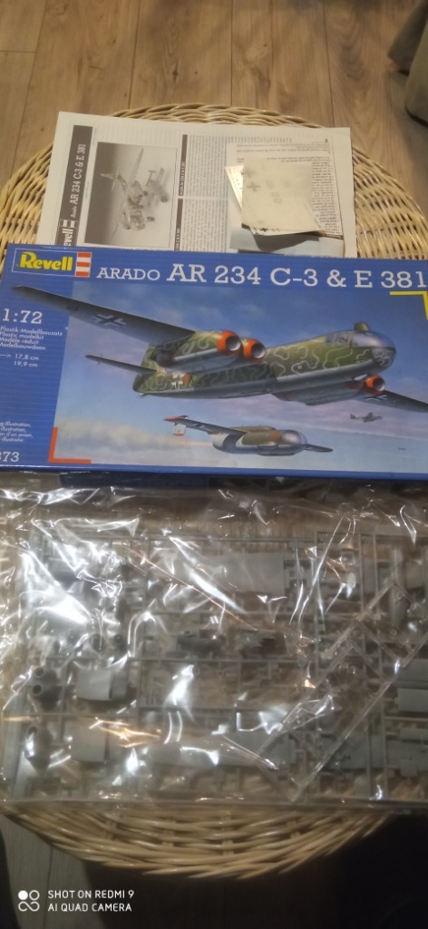 Arado Ar 234 C-3 & E 381 Revell | No. 04373 | 1:72 | Szczecin | Kup ...