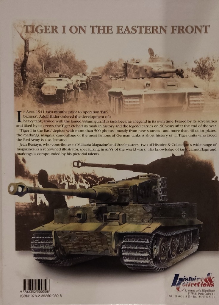 Tiger I one the eastern front - Jean Restayn | Wilkowice | Kup teraz na ...