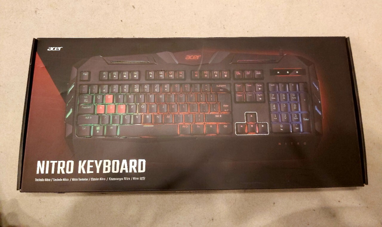 Acer Nitro gaming keyboard klawiatura | Grodzisk Mazowiecki | Kup teraz ...