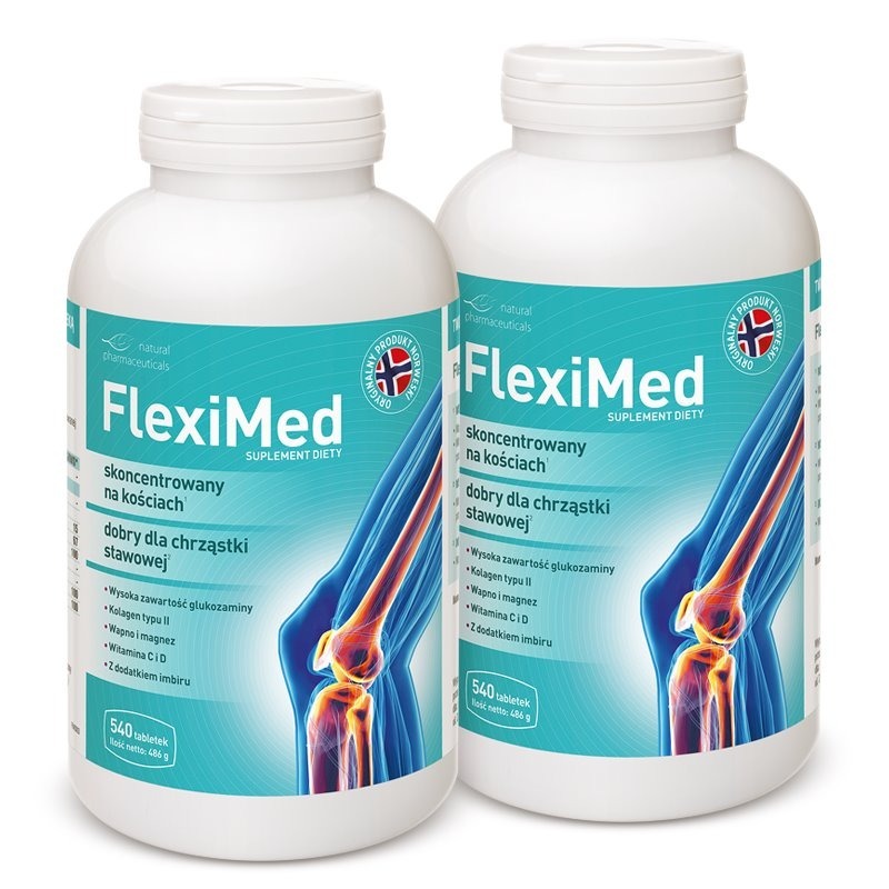 FlexiMed Natural Pharmaceuticals 540 kapsułek | Kraków | Kup teraz na ...