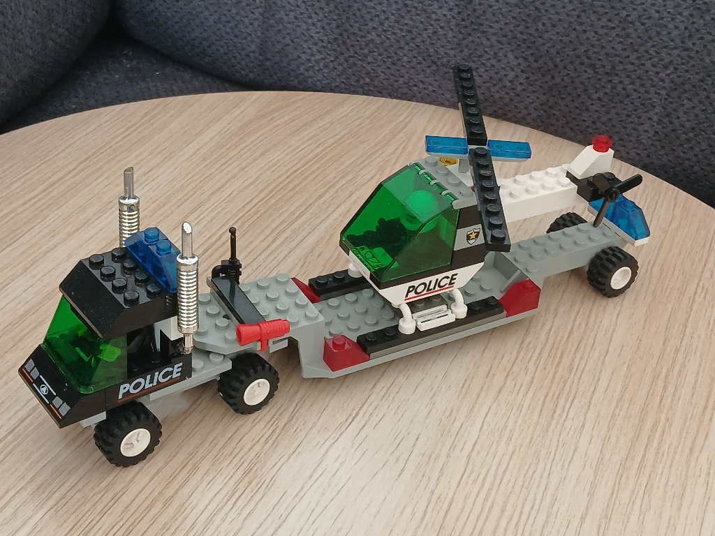 Lego System City 6328 Police Helicopter Transport | Tczew | Kup teraz ...