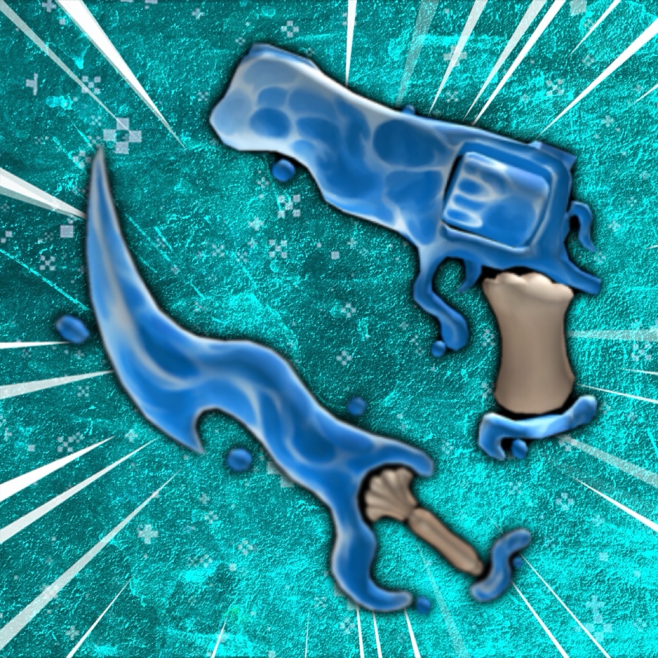 Ocean&Waves set roblox mm2 | Cierpice | Kup teraz na Allegro Lokalnie